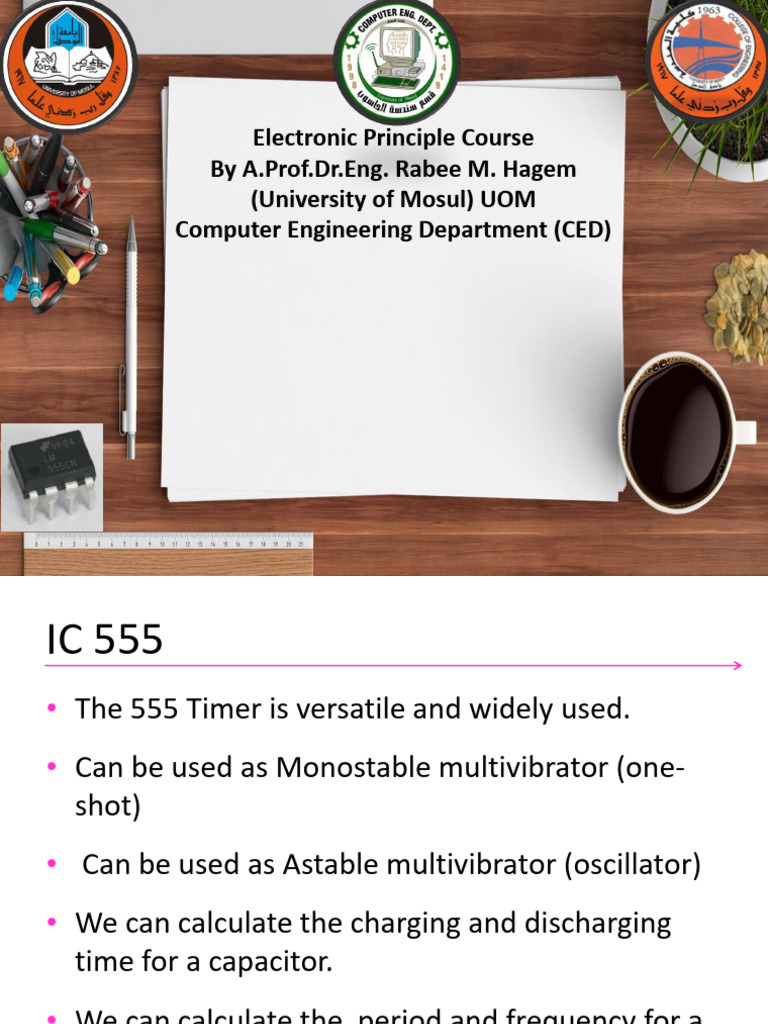 Lecture 9 555 Timer Circuits | PDF | Manufactured Goods | Electricity