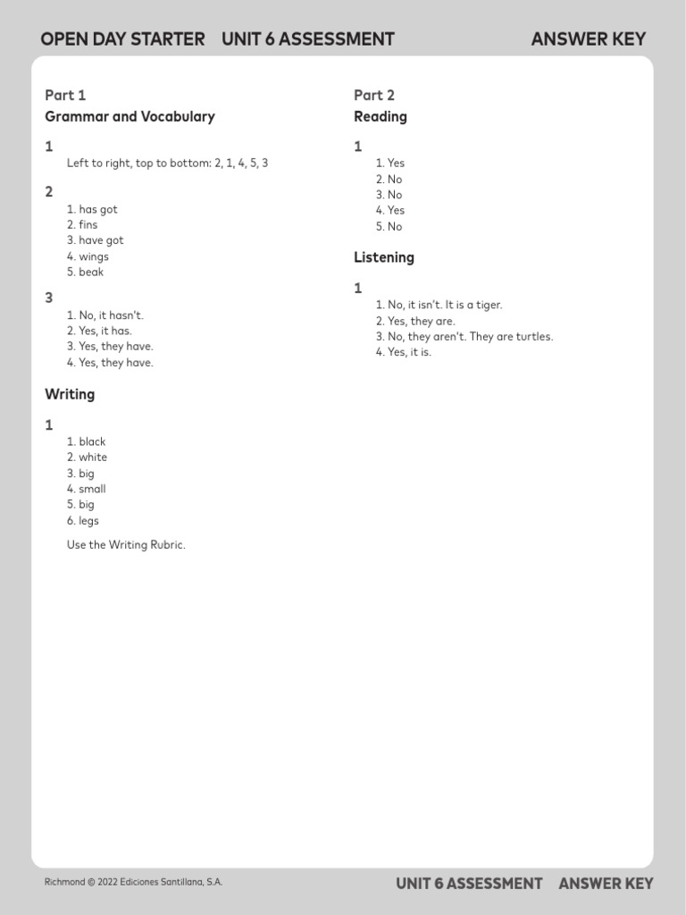 ODs_assessment_u6_keys | PDF