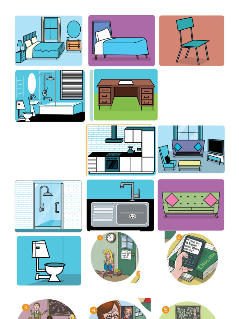 Vocabulary Unit 7 - Recortables | PDF