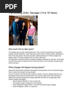 Tanner Stage Calculator For Boys | PDF | Hair | Puberty