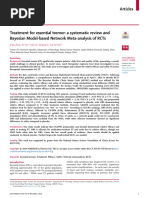 Essential Tremor Rating Assessment Scale | PDF | Statistics | Clinical ...