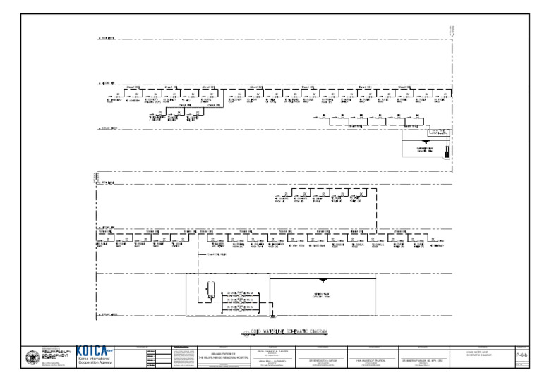 Cold Water Line Schematic for Hospital | PDF | Public Services | Health ...