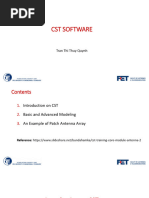 CST Antenna | PDF