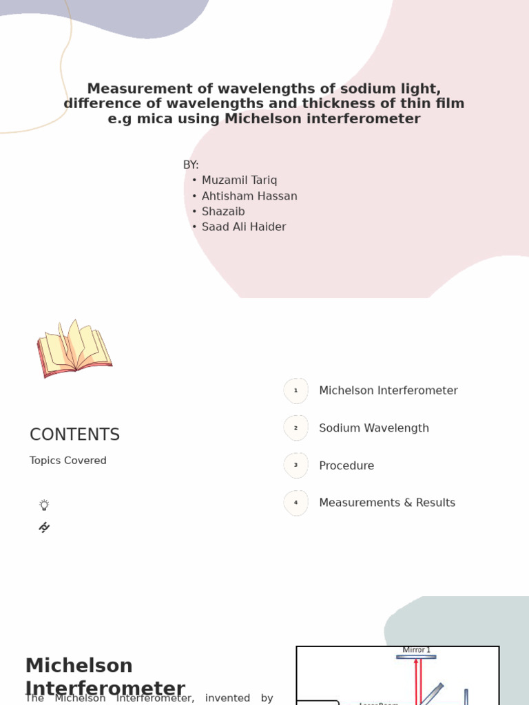 Power Point PPT OPtics | PDF | Interferometry | Optics