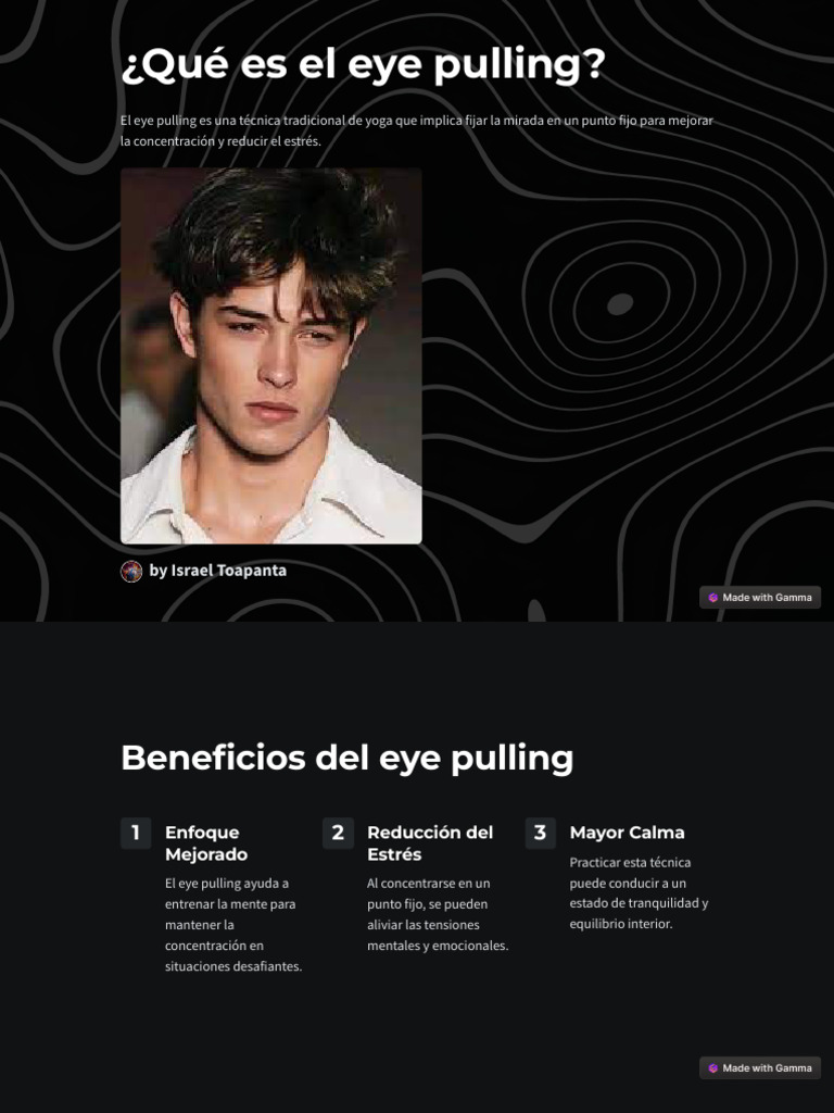 Qué Es El Eyepulling y Beneficios | PDF