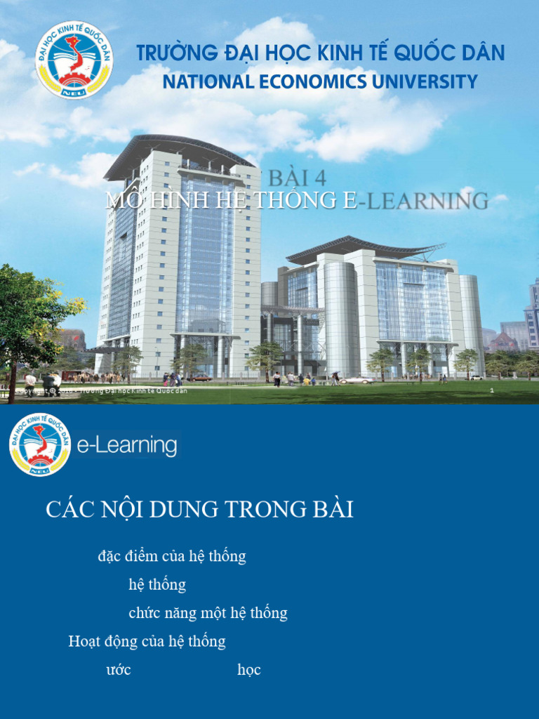 ICT04 - Mo Hinh He Thong E-Learning | PDF