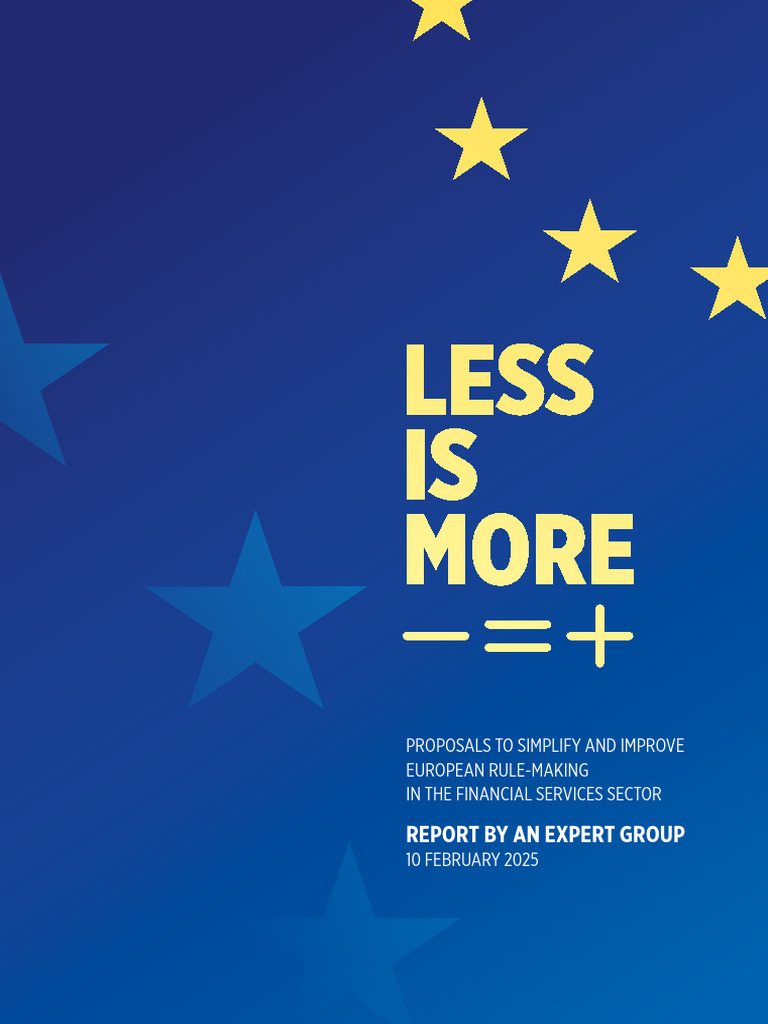 Simplifying EU Financial Regulations | PDF | European Union | European ...