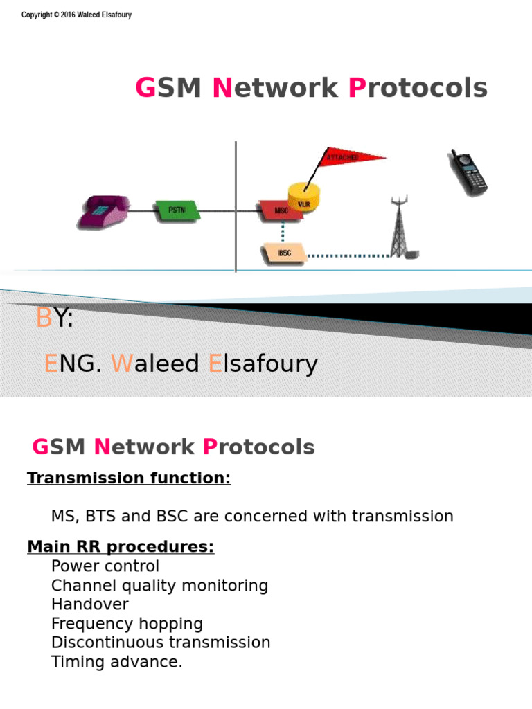 CH5-GSM Network Protocols | PDF | Radio Resource Management | Service Industries