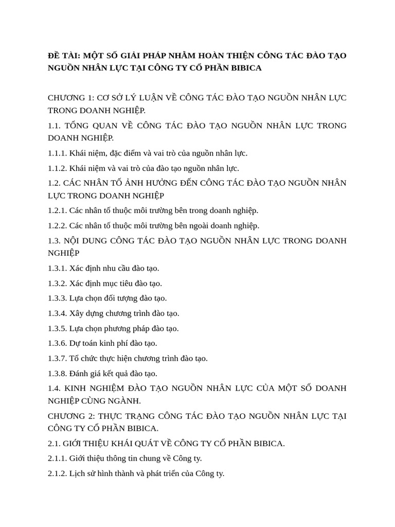 khung đề tài kltn | PDF