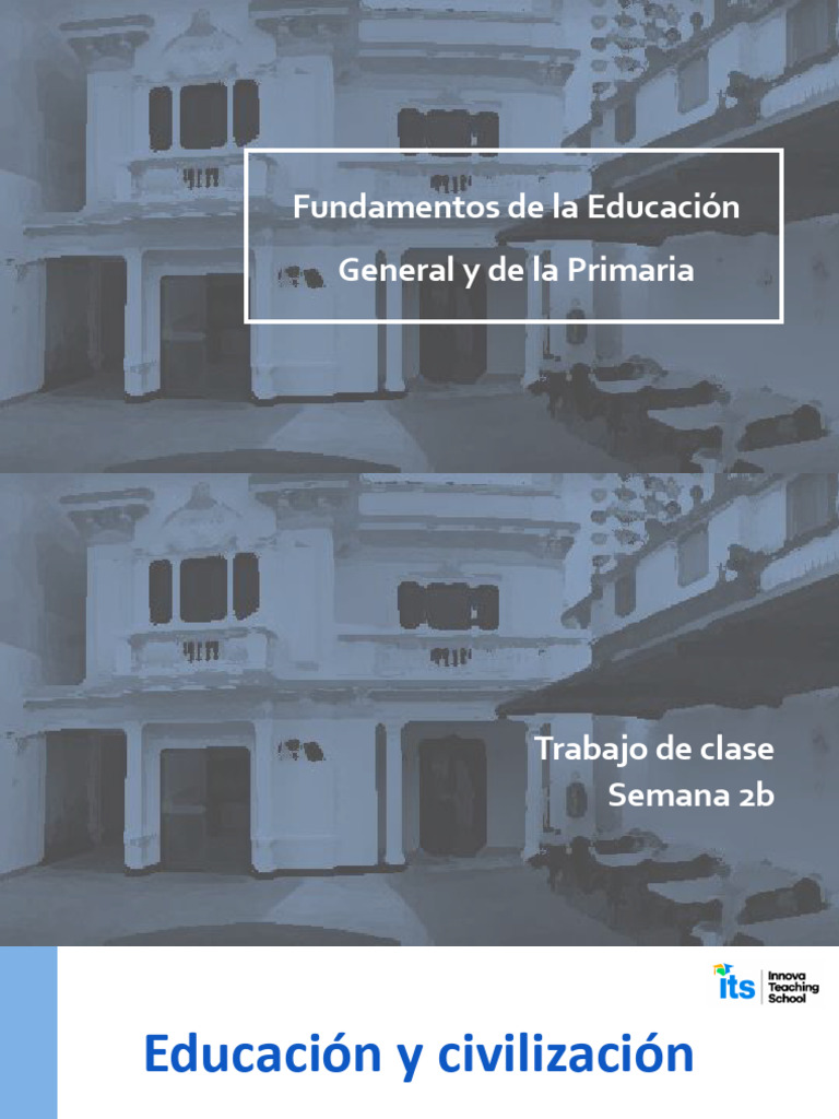 Semana 2b - Historia de la educación antigua | PDF