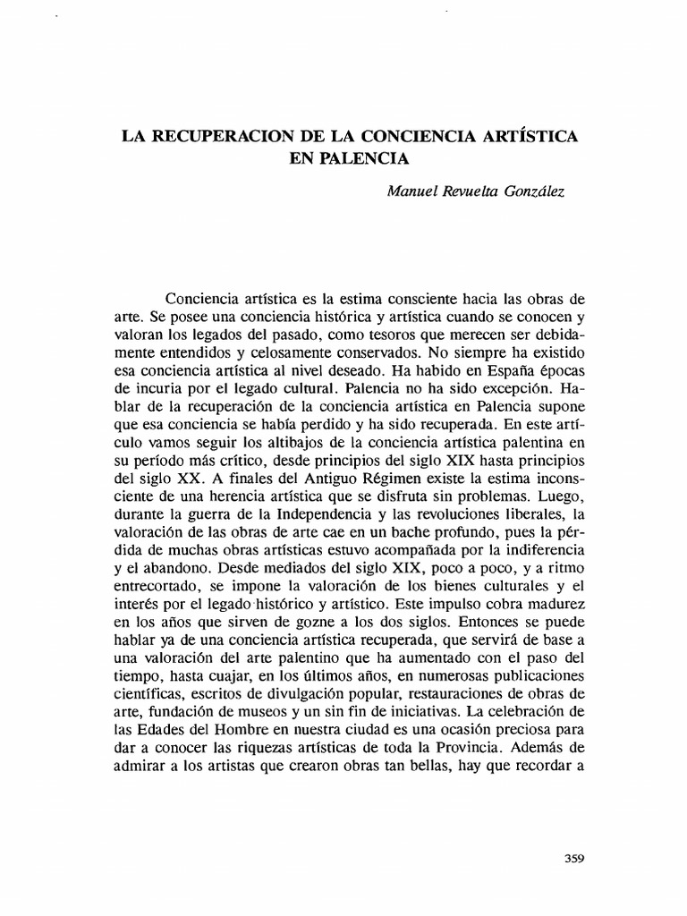 Manuel Revuelta González | PDF | España | Iglesia (edificio)