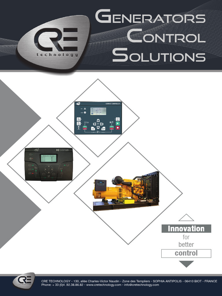 Generator Control Solutions Overview | PDF | Mains Electricity ...