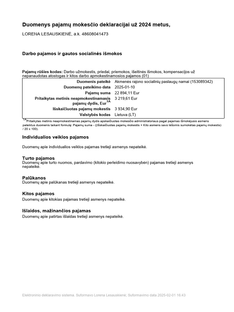 Form GPM311 20250201 | PDF