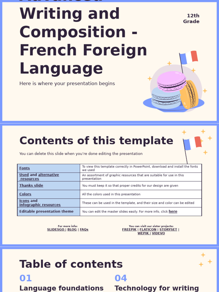 Advanced French Writing Techniques | PDF | Planets | Planets In Astrology