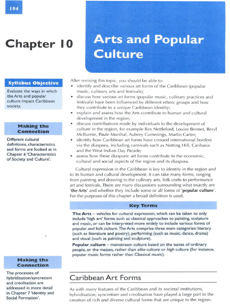CHAPTER 10 Art and Popular Culture | PDF