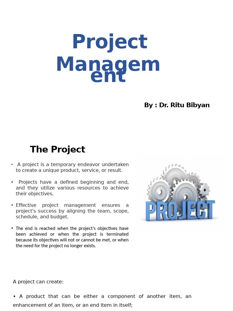 Introduction To Project Management | PDF | Project Management | Performance Indicator