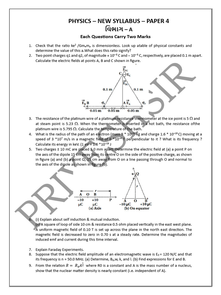 P4 Physics | PDF | Capacitor | Capacitance