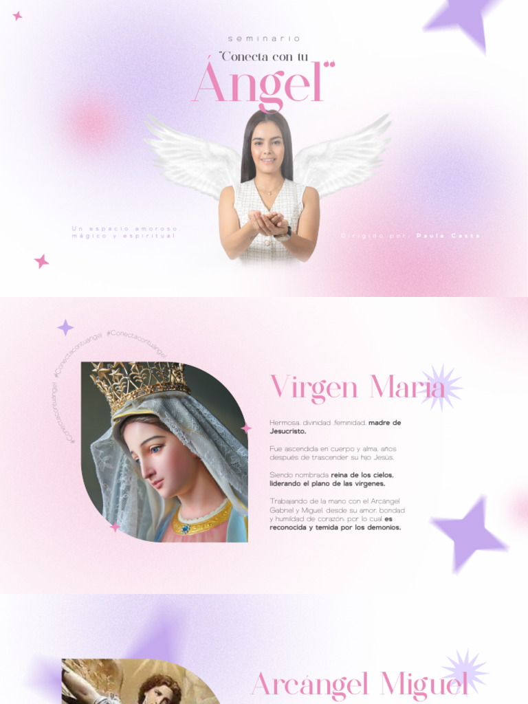Conecta Con Tu Angel | PDF | Ángel guardian | María, madre de Jesús