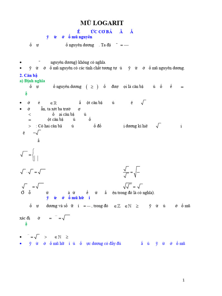 Ly Thuyet Mu Loga Hinh Kg Dao Ham | PDF