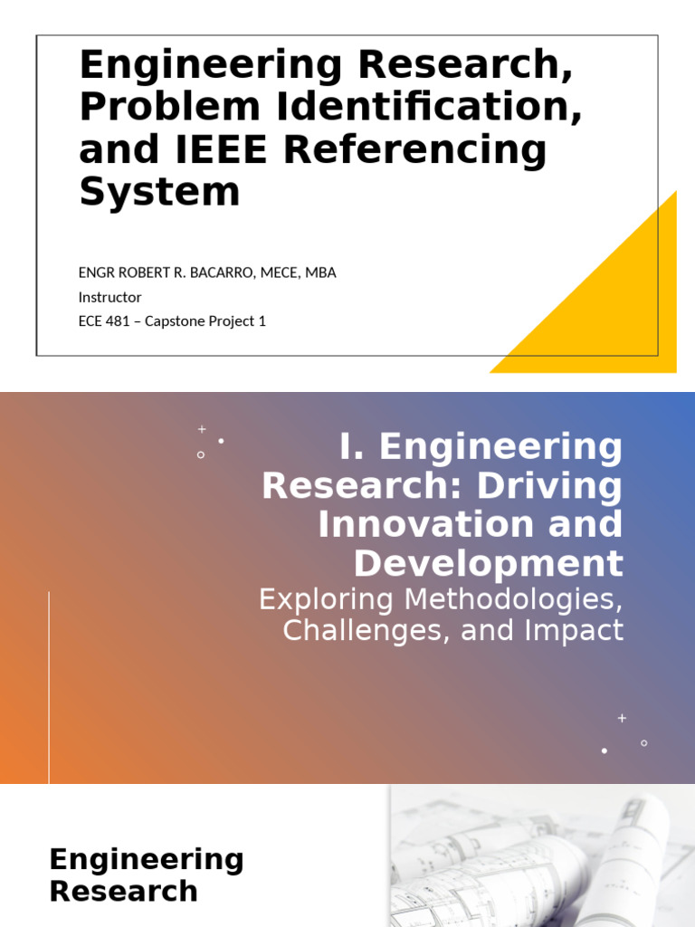 Engineering Research Problem Identification IEEE Referencing System ...