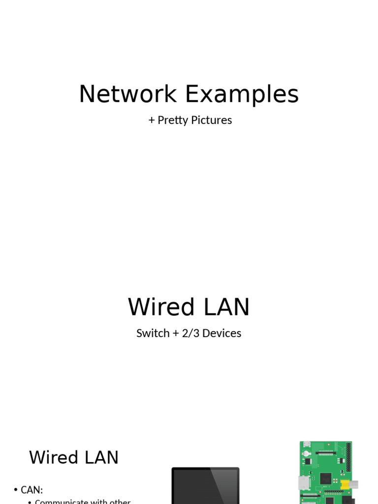Network Examples | PDF | Ip Address | Computer Network