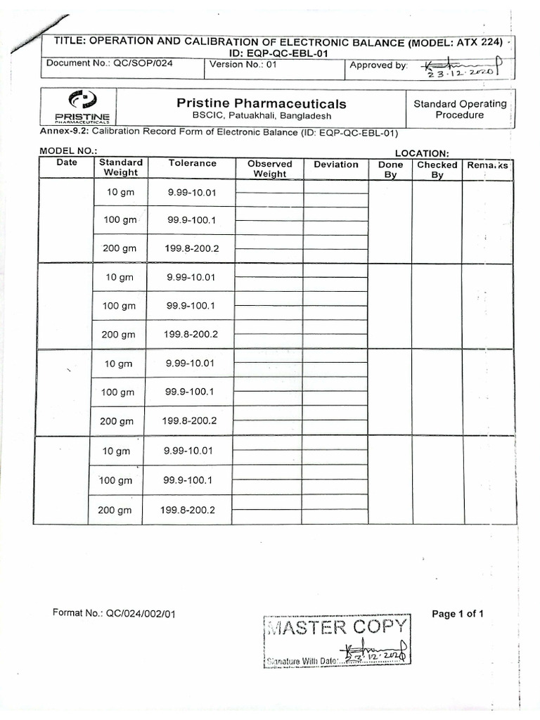 Balance Accuracy From | PDF