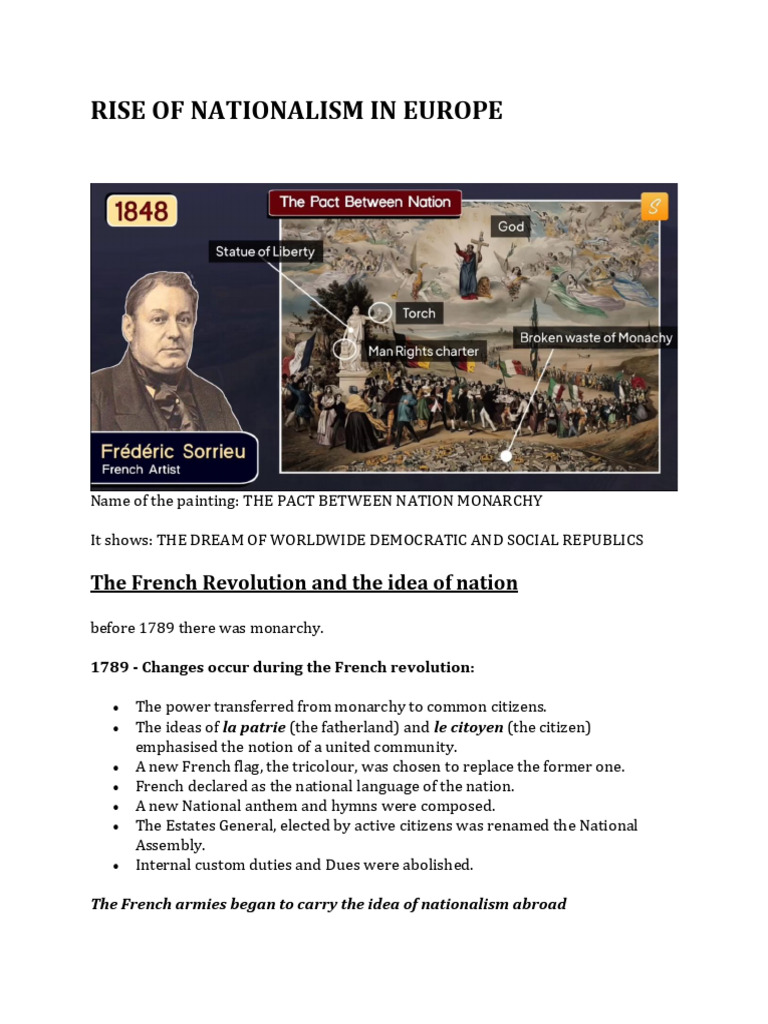 Nationalism's Rise in Europe | PDF | Kingdom Of Prussia | Conservatism