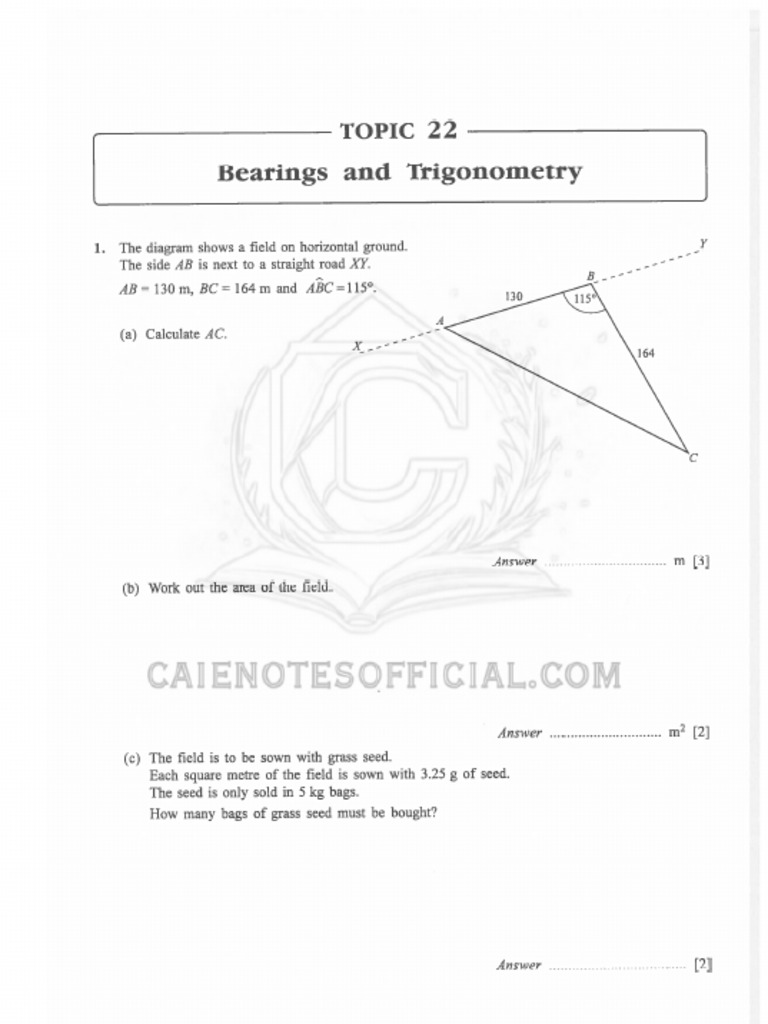 Trignometry | PDF