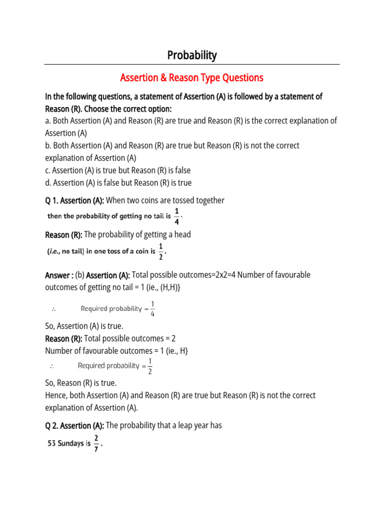 Probability Assertion..Cl.10 | PDF | Probability | Measure Theory
