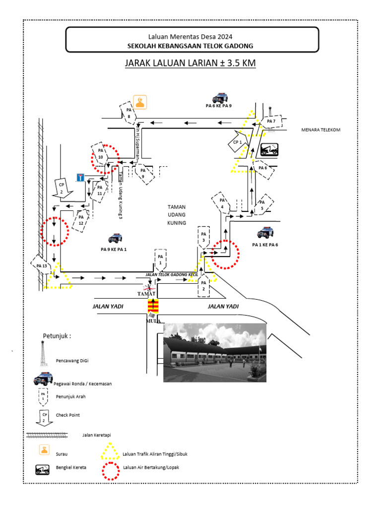 Laluan Merentas Desa 2024 Detail | PDF