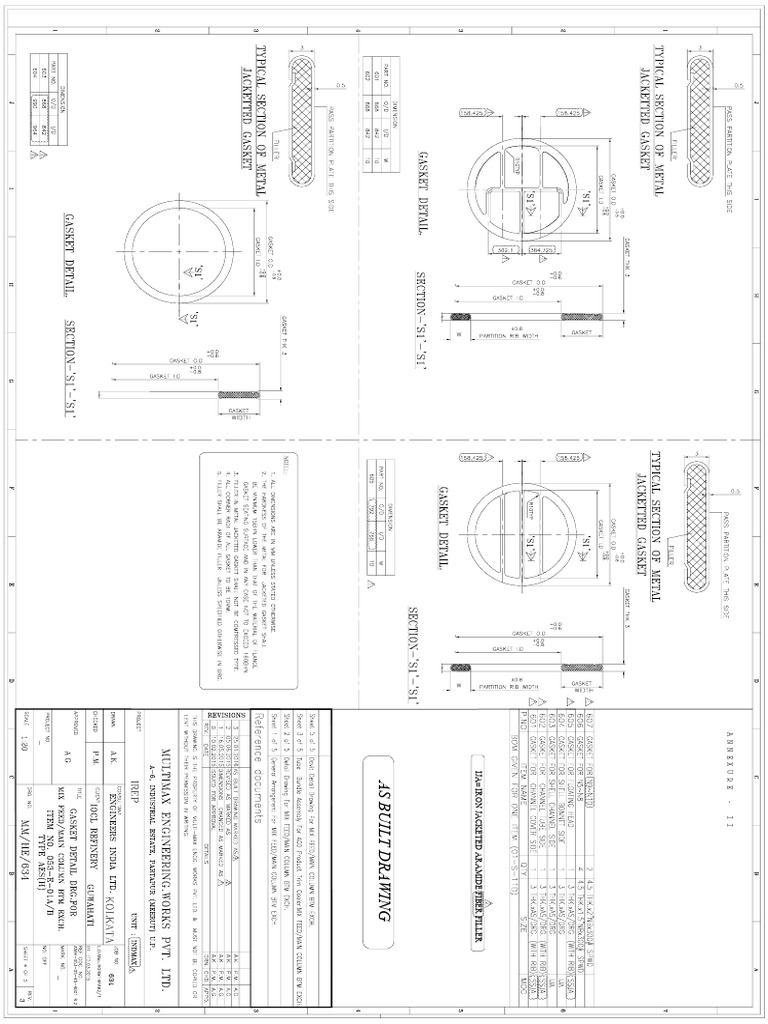 Annexure - II Ga Drawing | PDF