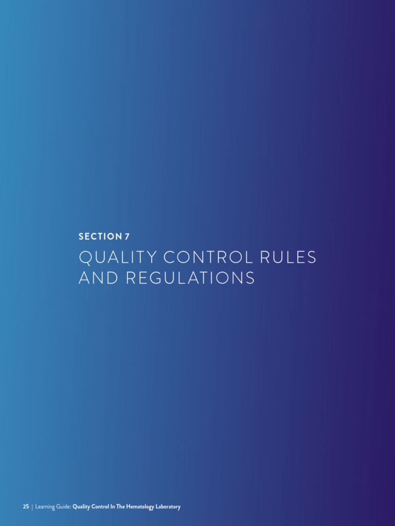 Section-7-Quality-Control-Rules-and-Regulations | PDF | Moving Average ...