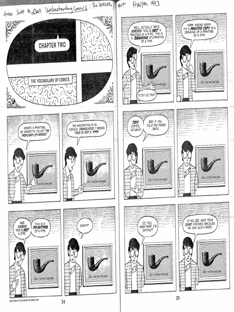 McCloud, Scott - Understanding Comics Chapter 2 Part 1 | PDF | Comics ...