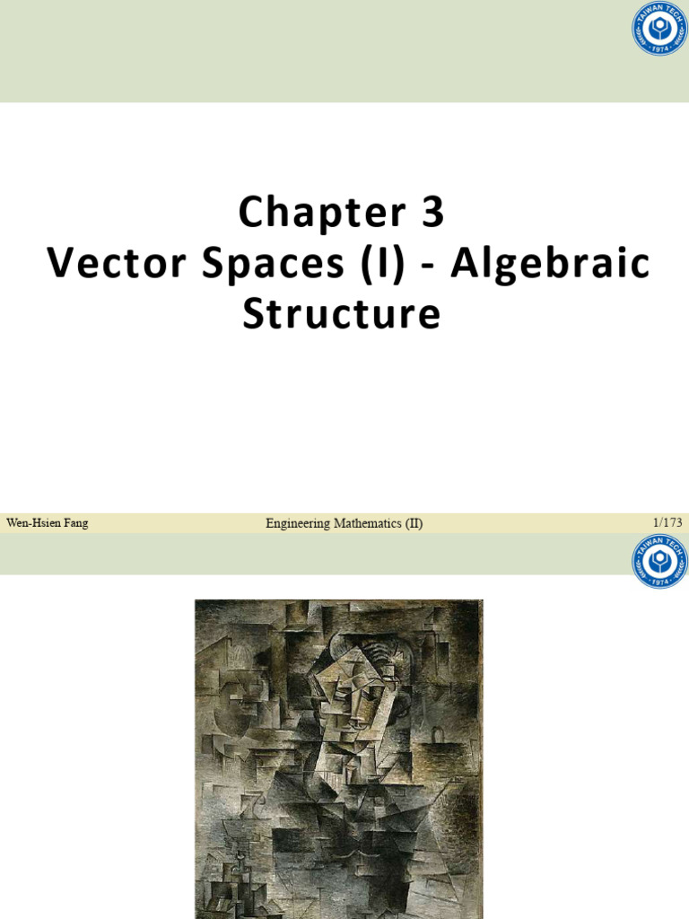 Chapter_3_Vector_Spaces | PDF | Vector Space | Euclidean Space