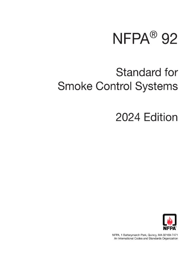 New NFPA 92 | PDF