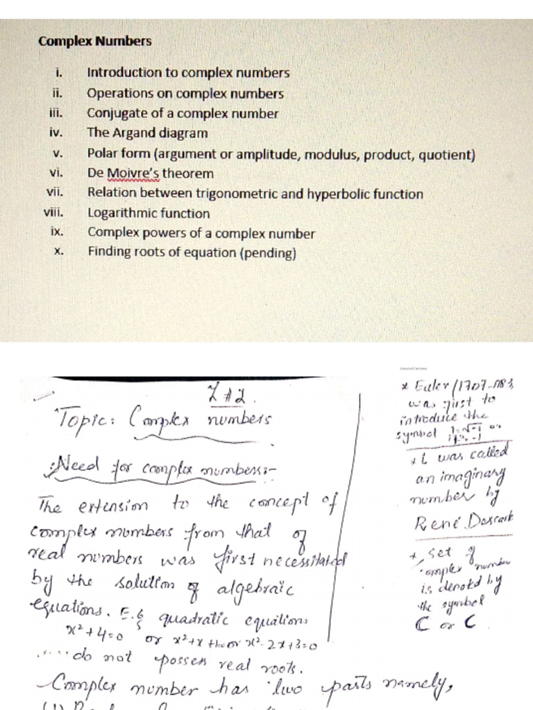 Calculus Unit1 Part1 | PDF