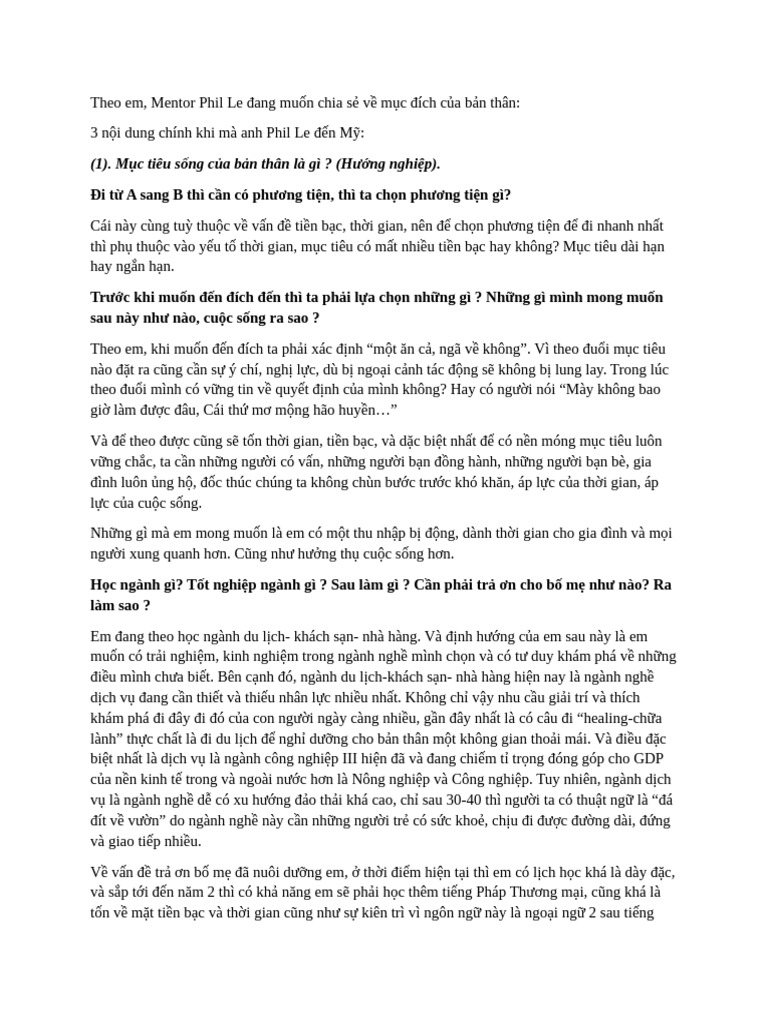 Phil Le Start Up | PDF