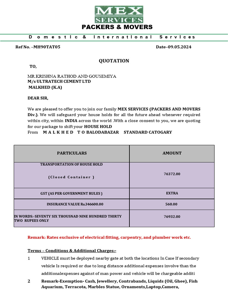 MR - Krishna Rathod and Gousemiya Final Offer Utcl | PDF