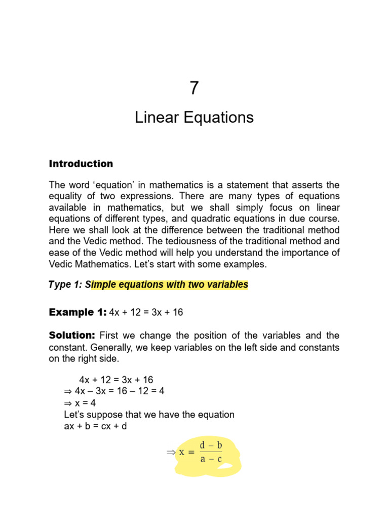 CH 7,8 (Advanced Vedic Mathematics (Rajesh Kumar Thakur (Rajesh Kumar ...