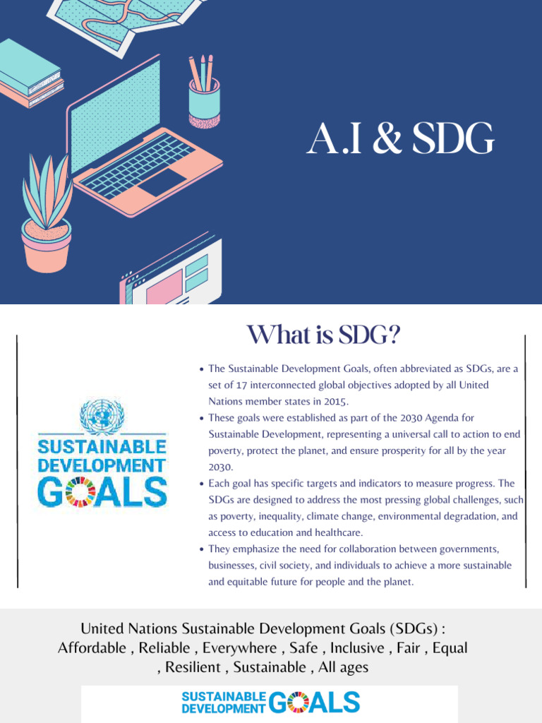 AI's Role in Achieving SDGs | PDF | Artificial Intelligence ...