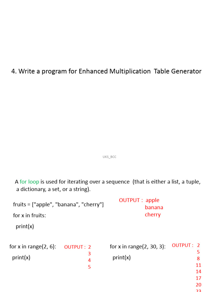 Problem 4 - Python (3rd Sem) - UKS | PDF
