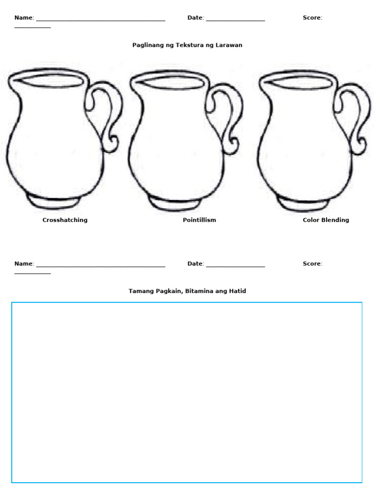 Mapeh Art Tekstura | PDF