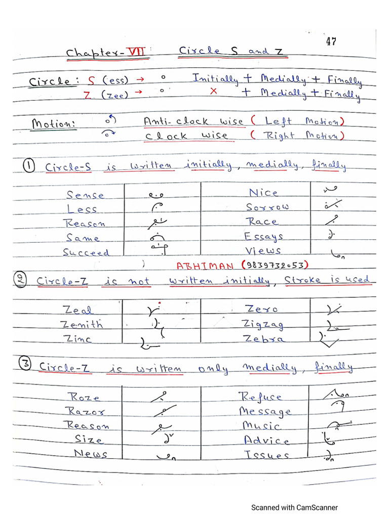 Chapter 7 Circles S and Z | PDF