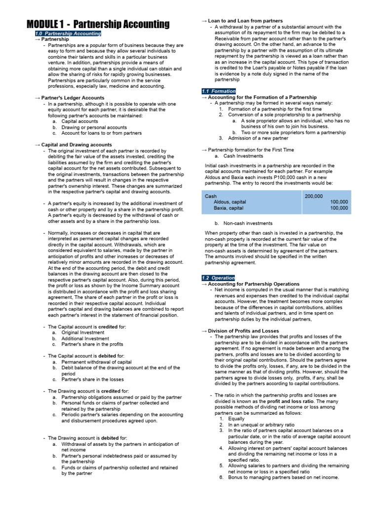 REVIEWER_Special Transaction | PDF | Debits And Credits | Partnership