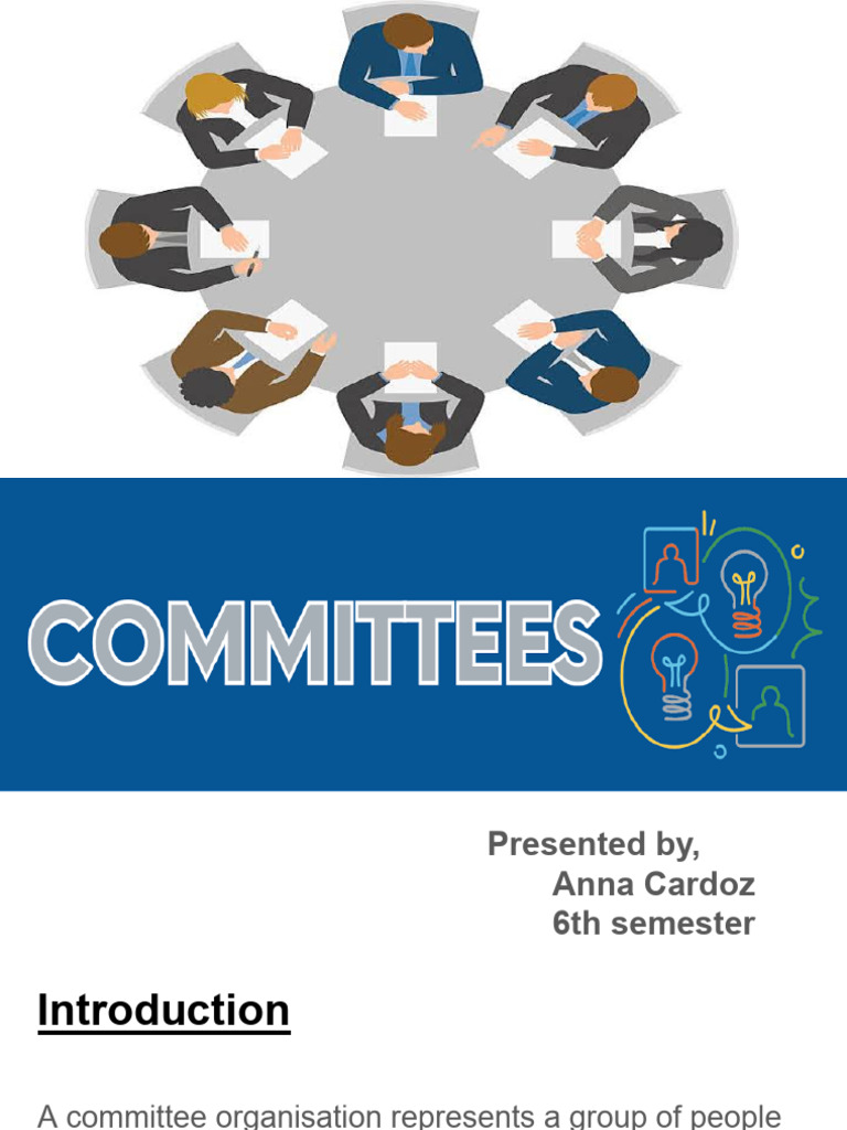 Committee | PDF | Committee