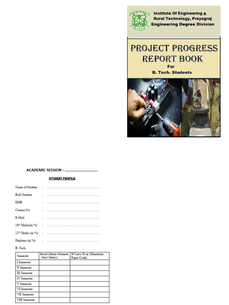 Student Project Diary | PDF