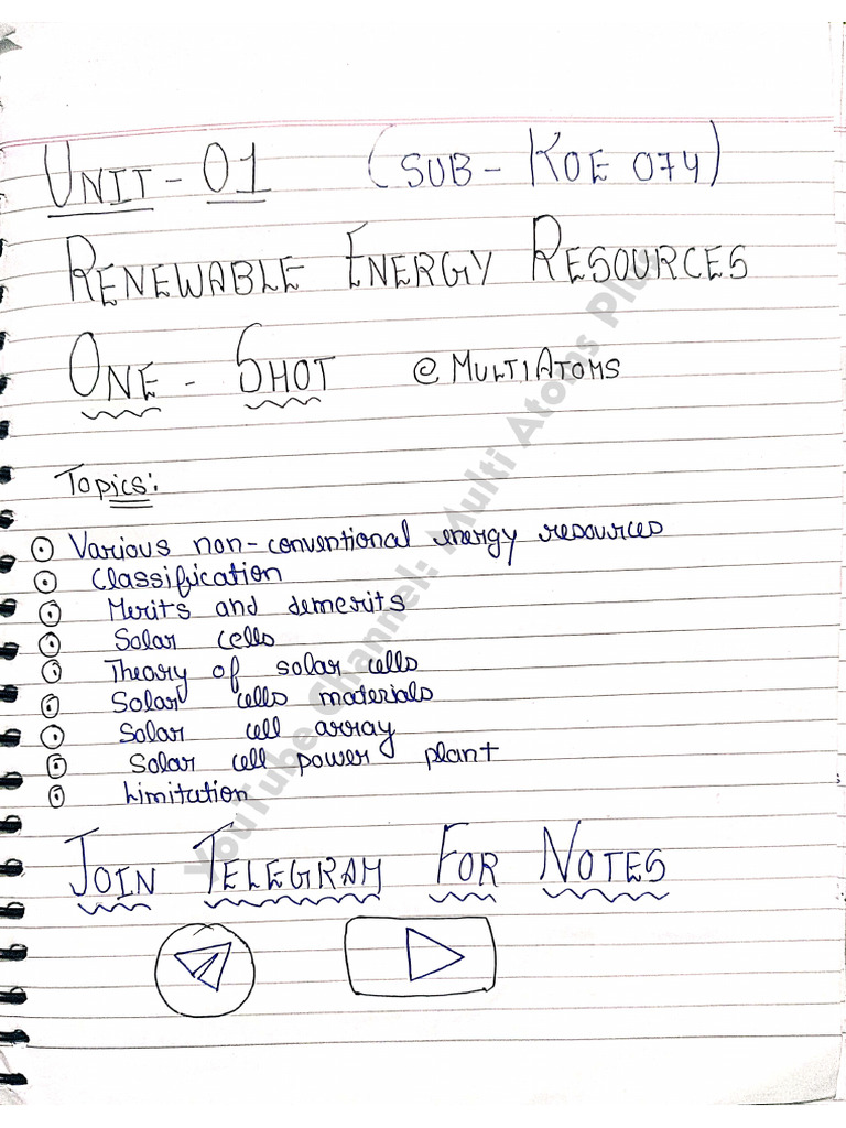 All Units Notes | PDF