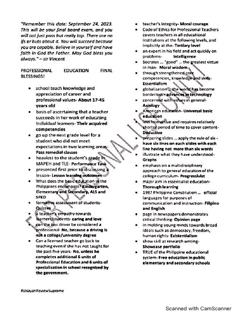 Prof Ed | PDF