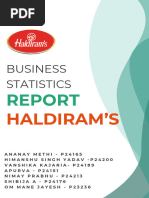 Haldiram's Case Study PDF | PDF | Convenience Food | Brand