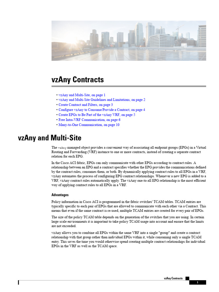Aci Multi Site Use Case Vzany | PDF | Use Case | Computer Science